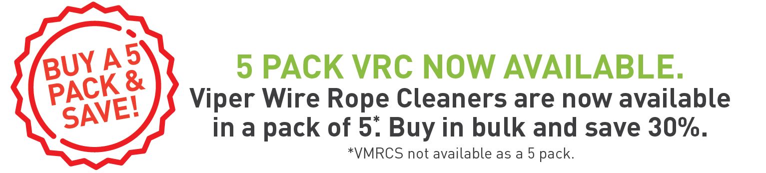 Viper Wire Rope Lubricator Accessories - Lubrication Engineering